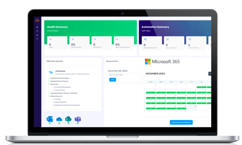 MSP Backup for Microsoft 365 | Office 365 Backup | Probax